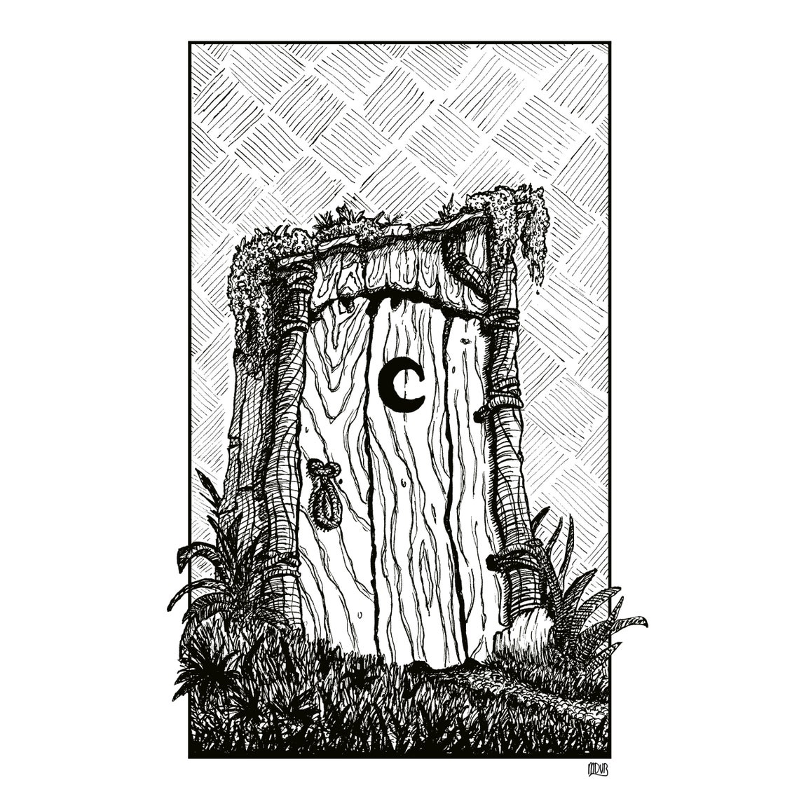 Shrek's Outhouse | A5 or A4 Print | A3 Poster| Imaginative Artwork ...