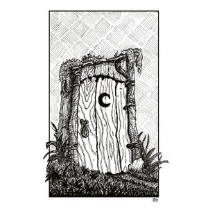 Shrek's Outhouse A5 or A4 Print Imaginative Artwork Original ...