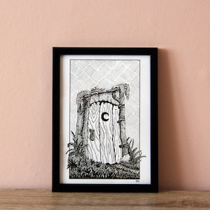 Shrek's Outhouse A5 or A4 Print Imaginative Artwork Original ...