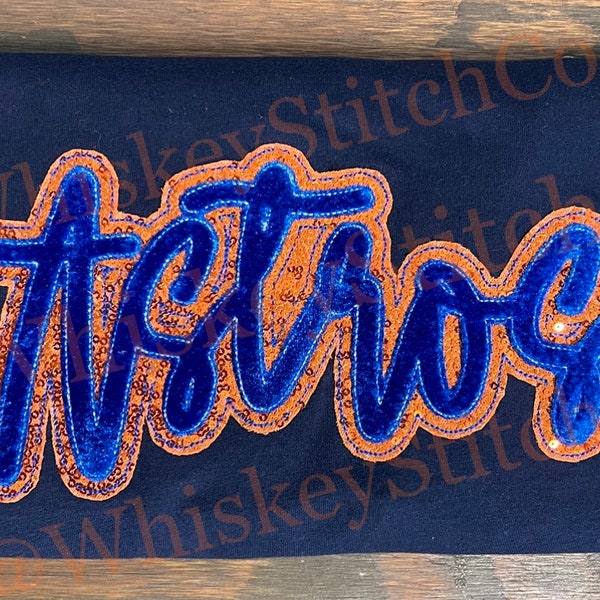 Astros Sequin Shirt - Etsy