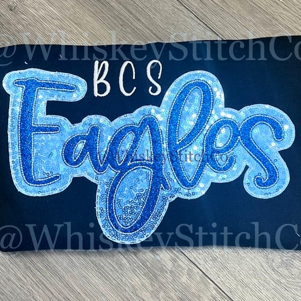 Eagles Sequin Football Shirt - Etsy