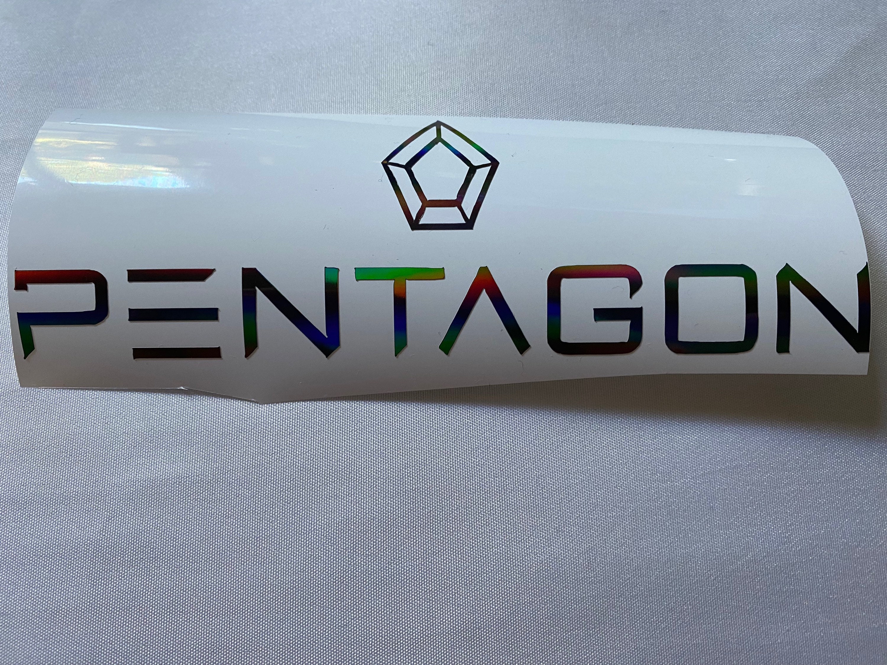 6 Pentagon Decal - Etsy