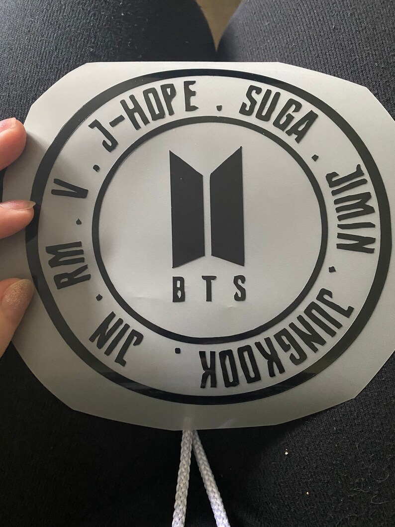 BTS DECAL - Etsy