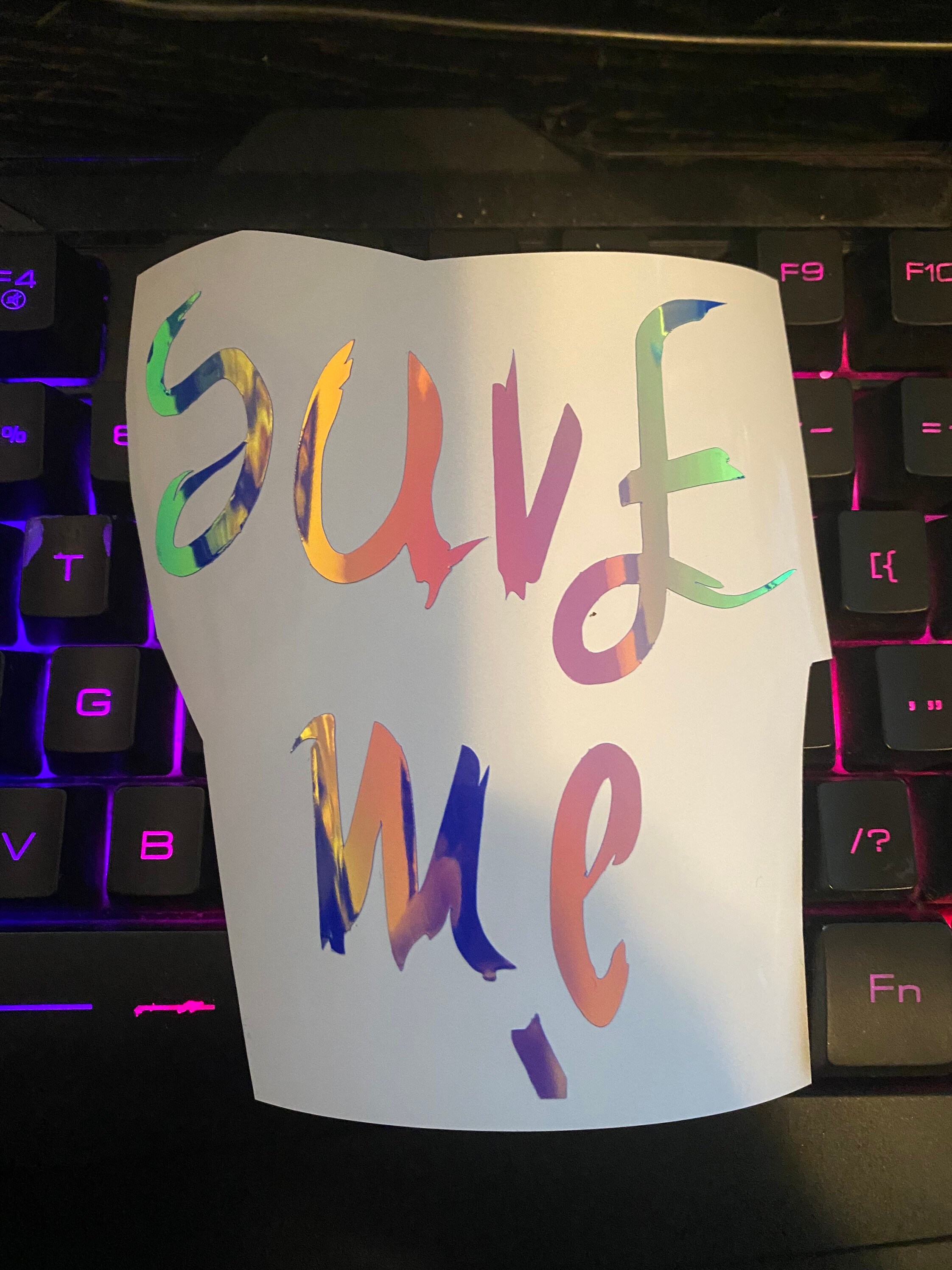 Im Fine Save Me Bts Decal - Etsy