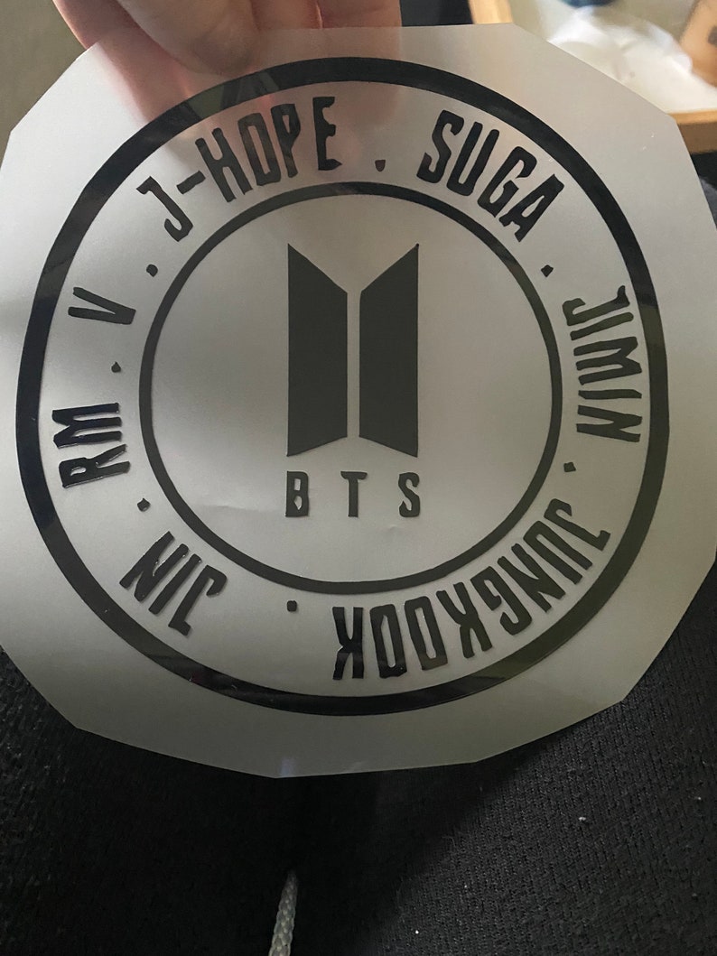 BTS DECAL - Etsy