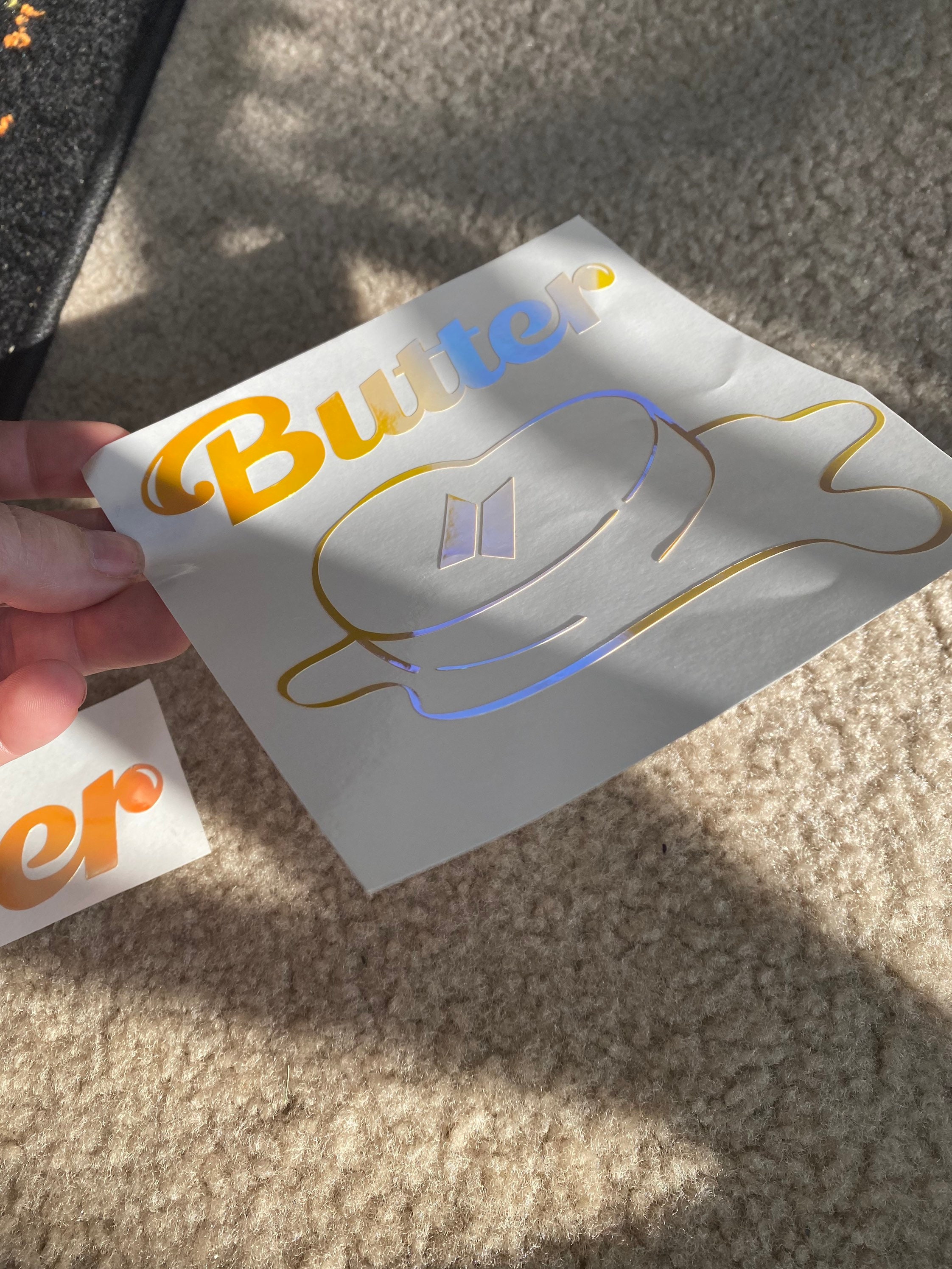 BTS Butter Decal - Etsy