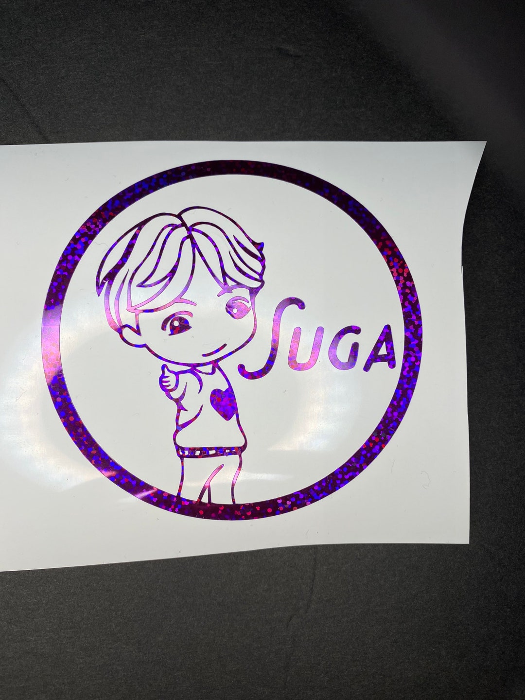 BTS Tiny Tan Decals - Etsy