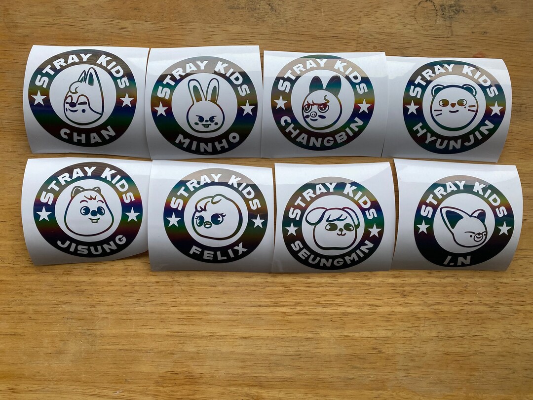 Skz Zoo Stray Kids Decal Set - Etsy