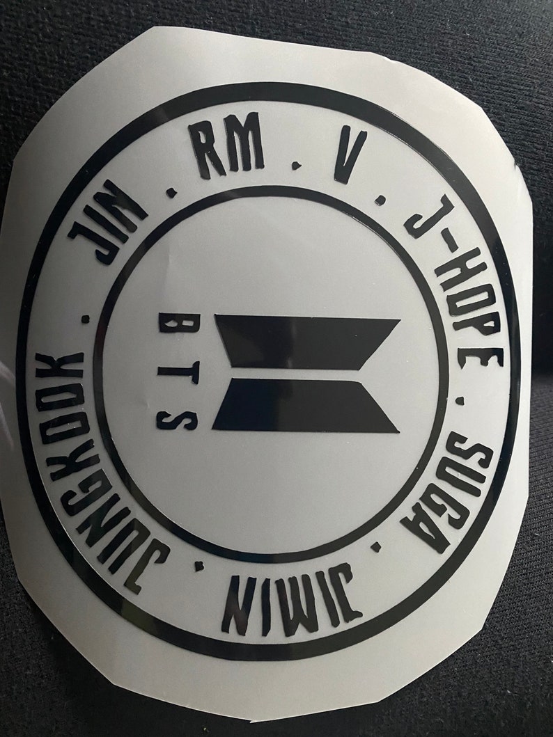 BTS DECAL - Etsy