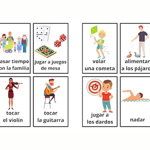 55 Spanish Free Time Vocabulary Flashcards - Learning Spanish ...