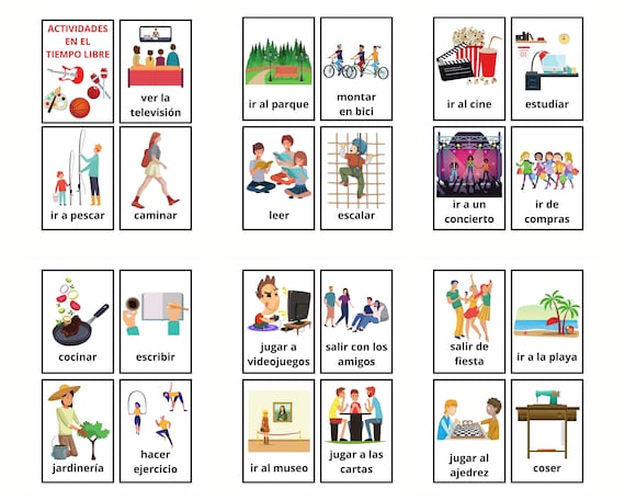 Spanish Classroom Objects List