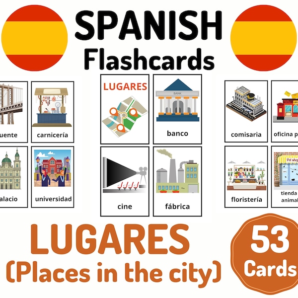 Spanish Place Cards - Etsy