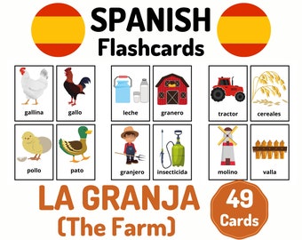 30 Spanish Circus Vocabulary Flashcards Learning Spanish Homeschool ...