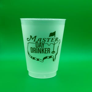 SAME DAY SHIP - Masters Cups - Master Day Drinker Reusable 16oz Frost ...