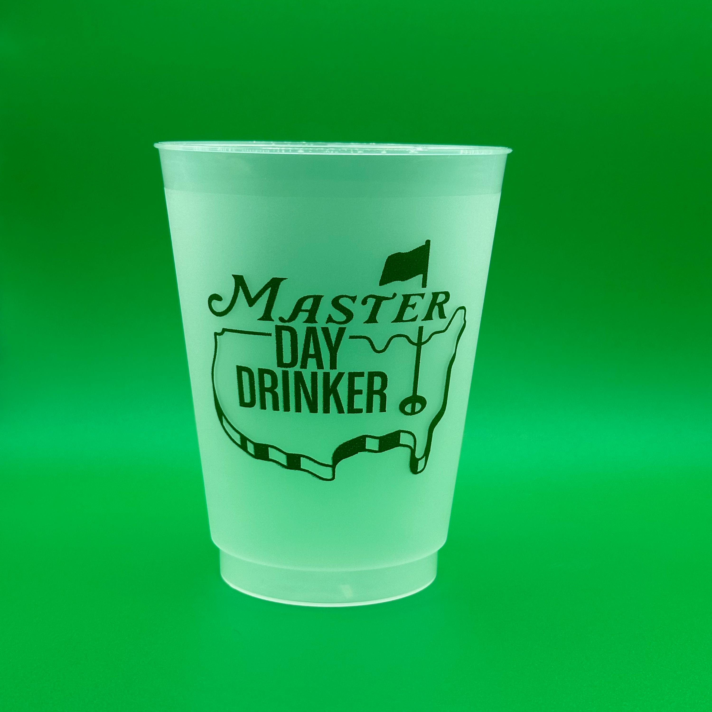 SAME DAY SHIP - Masters Cups - Master Day Drinker Reusable 16oz Frost ...