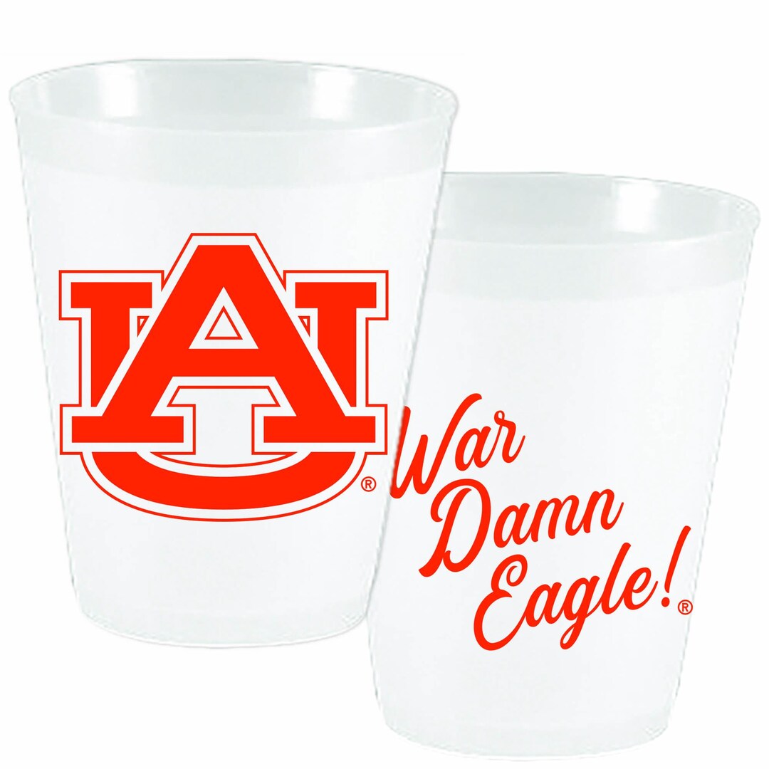 Auburn Cups - 10 Pack 16oz - Officially Licensed Auburn University War ...