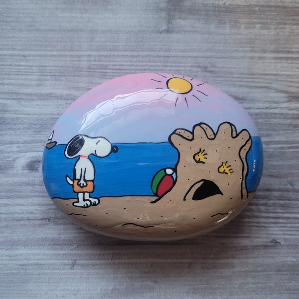 Snoopy Rocks - Etsy