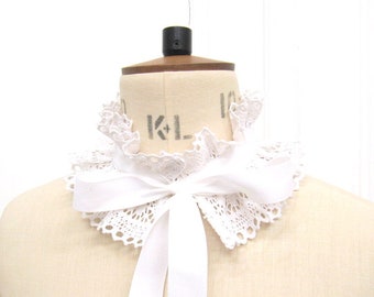Cream Lace Collar | Etsy
