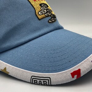 Customized Casino Hat Cap With Custom Brimmtrimm Hat Accessory Brim ...