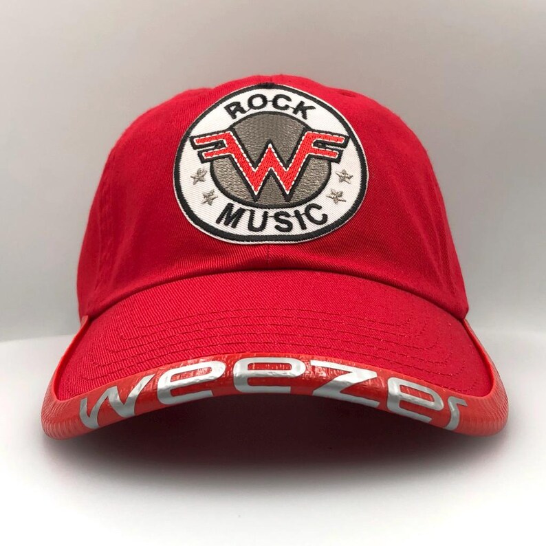 Custom Weezer Hat With Personalized Brimmtrimm Brim Protector - Etsy