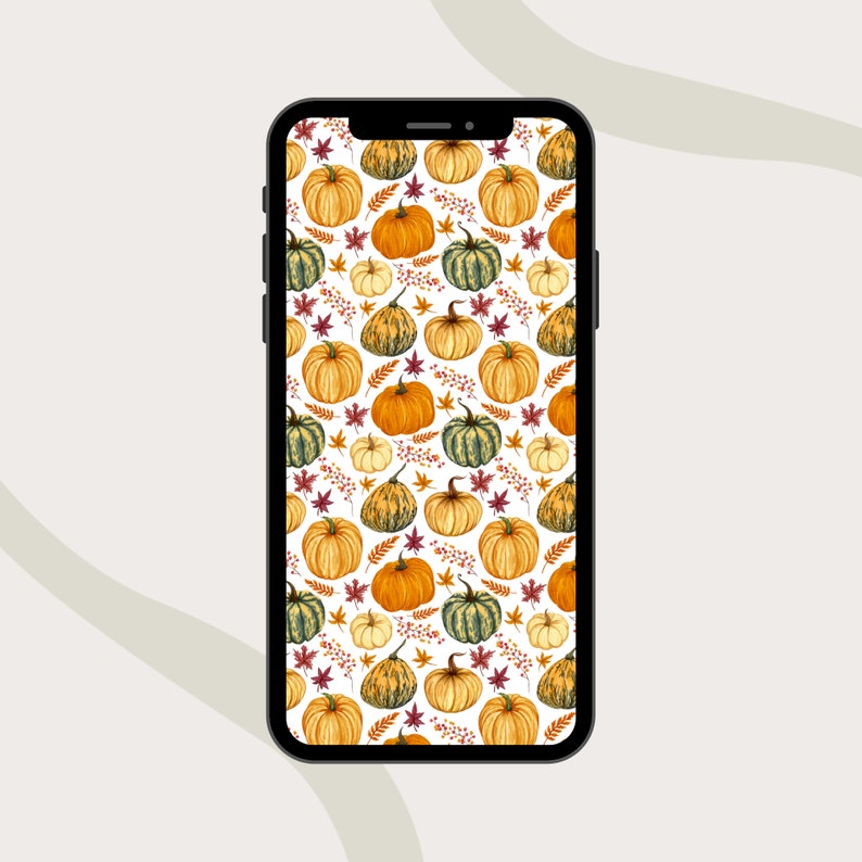 Thanksgiving & Fall iPhone Wallpaper Bundle | iPhone Background ...