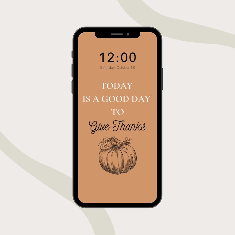 Thanksgiving & Fall iPhone Wallpaper Bundle | iPhone Background ...