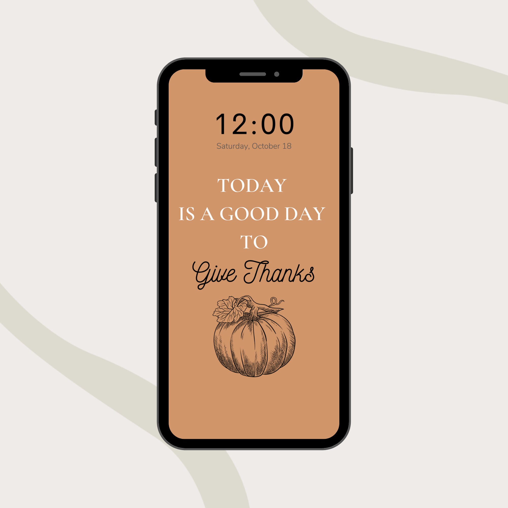 Thanksgiving & Fall iPhone Wallpaper Bundle | iPhone Background ...