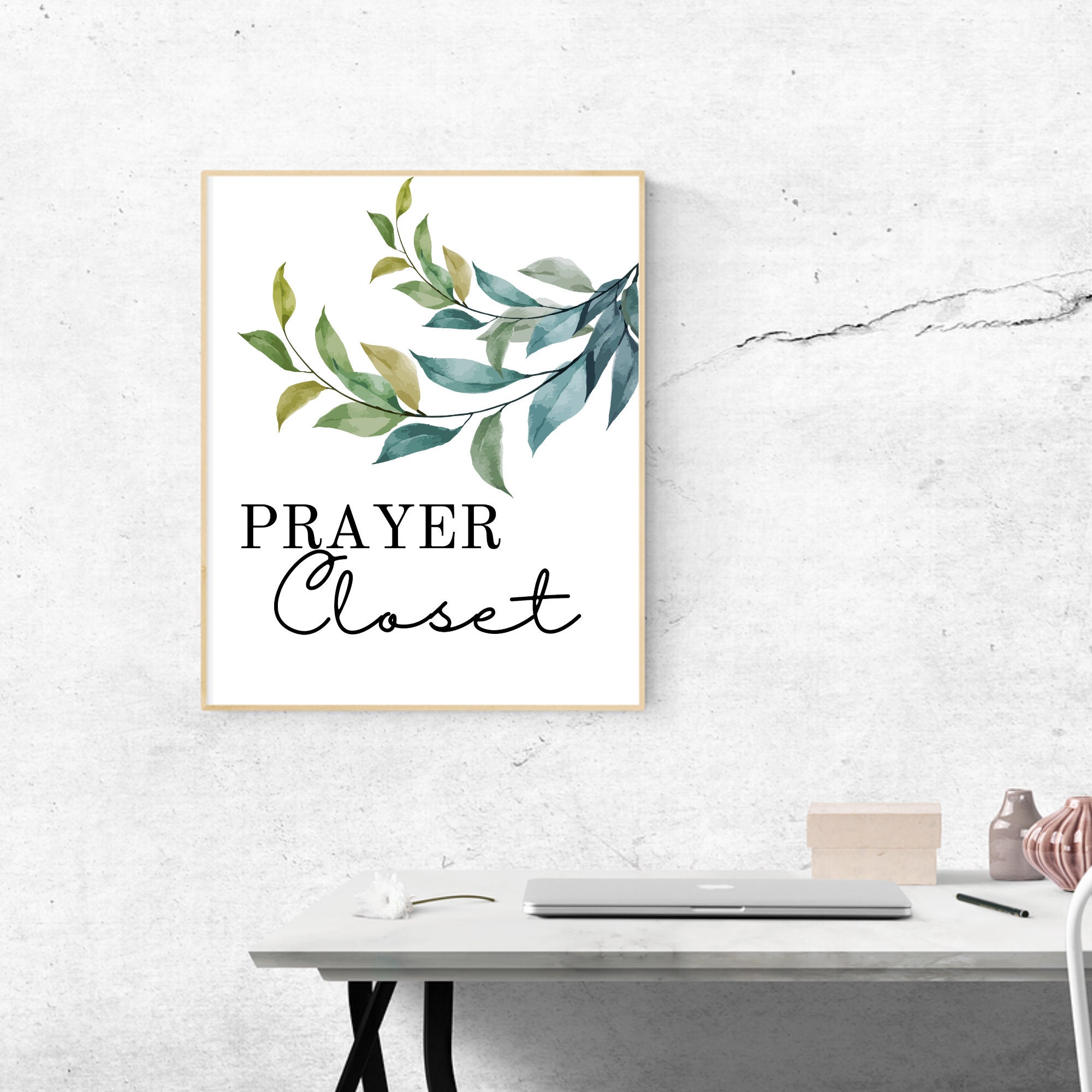 Prayer Sign, Prayer Closet Sign, War Room Prayer Template, Christian ...