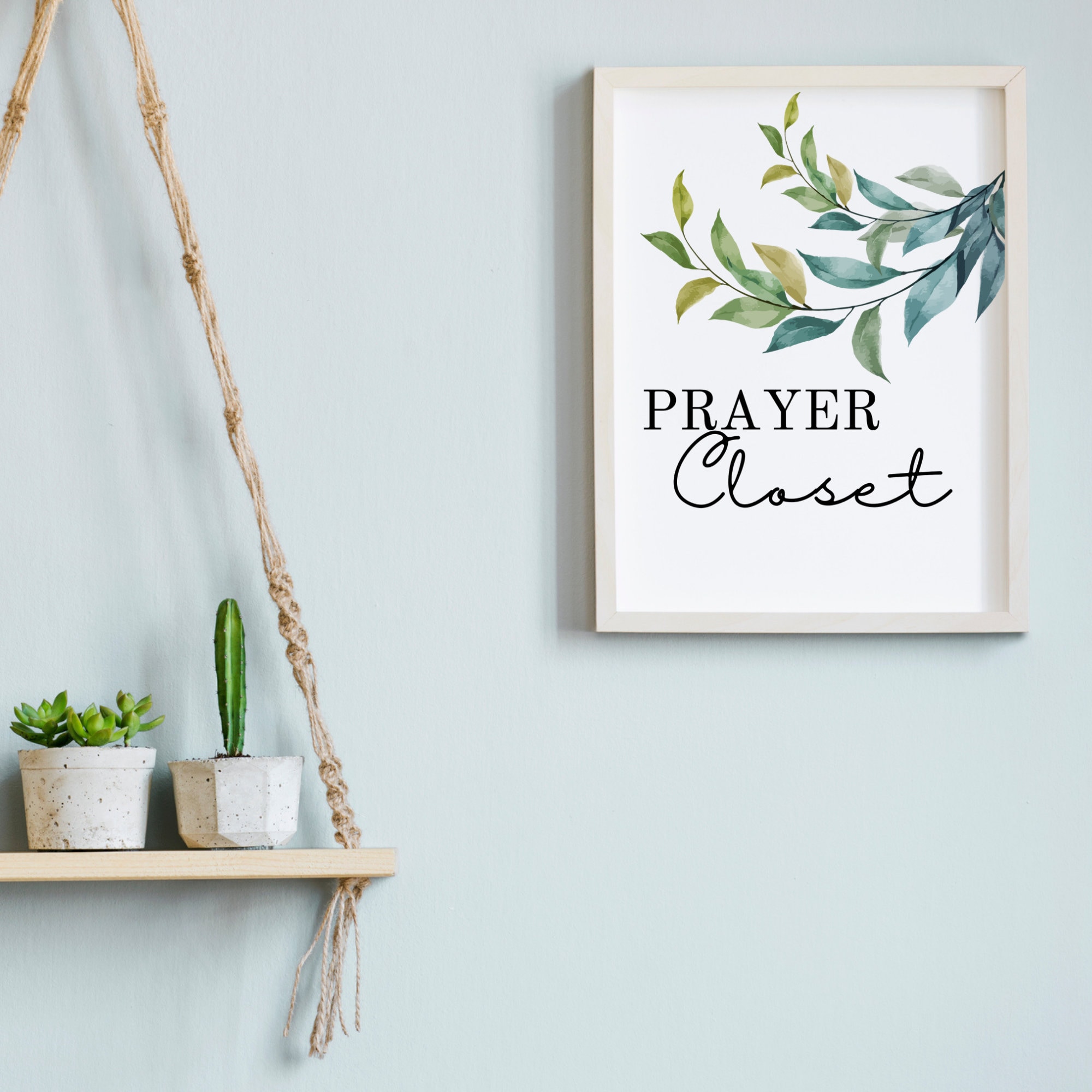 Prayer Sign, Prayer Closet Sign, War Room Prayer Template, Christian ...