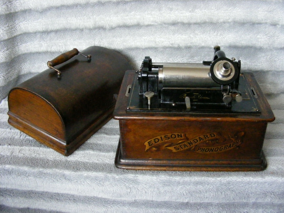 Rare Antique Thomas Edison Standard Phonograph Model A Serial S92869 ...