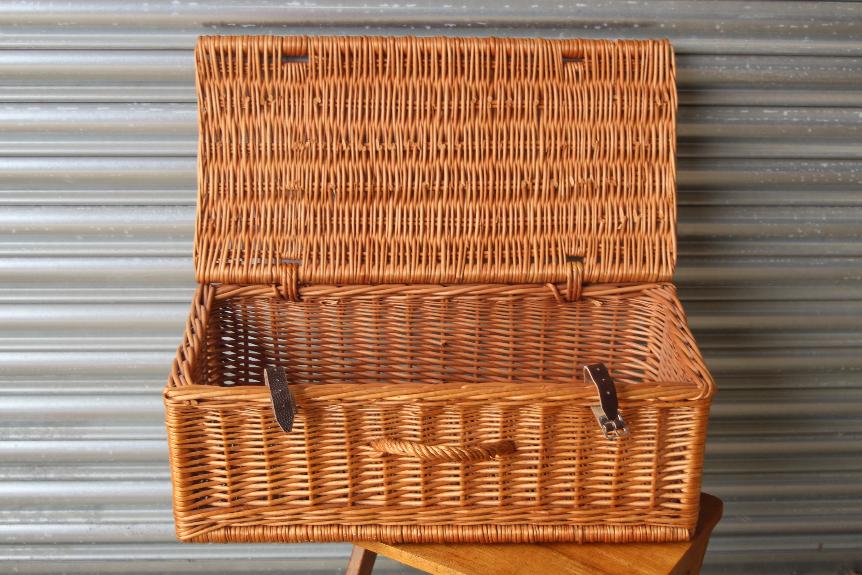 Lovely Medium Fortnum Mason F&M Hamper Wicker Picnic Storage - Etsy