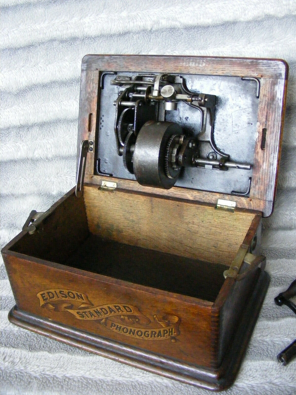 Rare Antique Thomas Edison Standard Phonograph Model A Serial S92869 ...