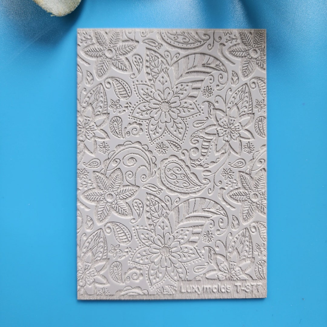 Polymer Clay Texture Tile Texture Mat Clay Stamp Polymer Clay Texture ...