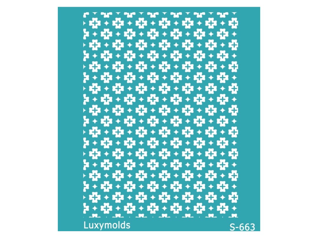 Silk Screen Stencil for Polymer Clay "luxymolds" S-663 - Etsy