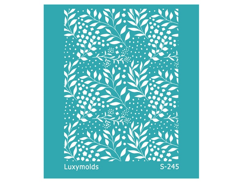 Silk Screen Stencil for Polymer Clay luxymolds - Etsy