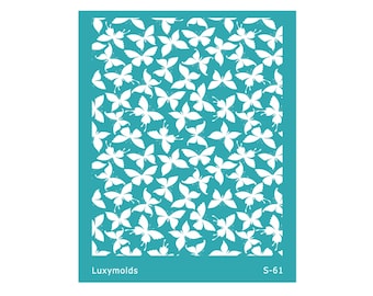 Silk Screen Stencil for Polymer Clay luxymolds | Etsy