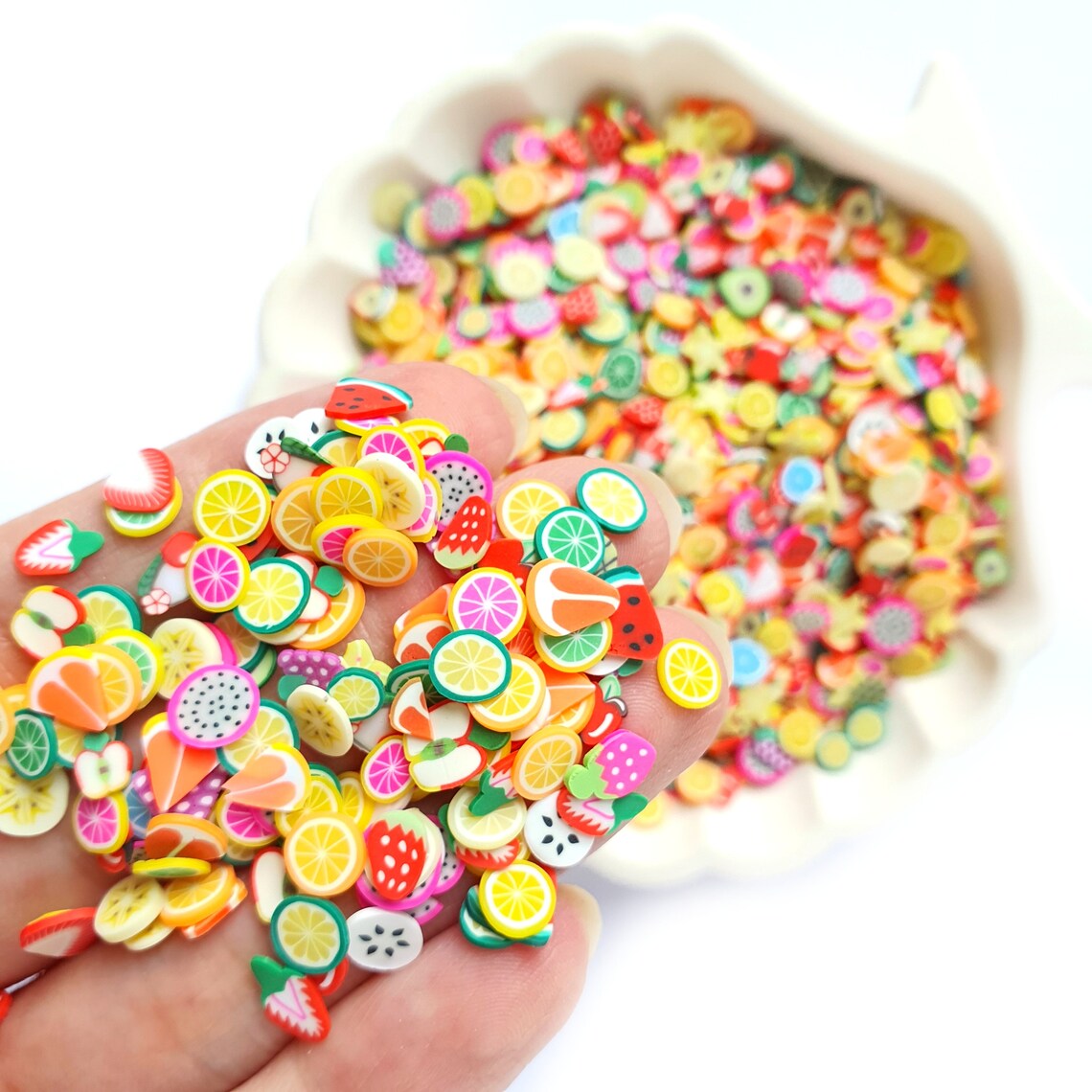 Mix Fruits Polymer Clay Shapes for Resin Epoxy Crafts for Nail - Etsy