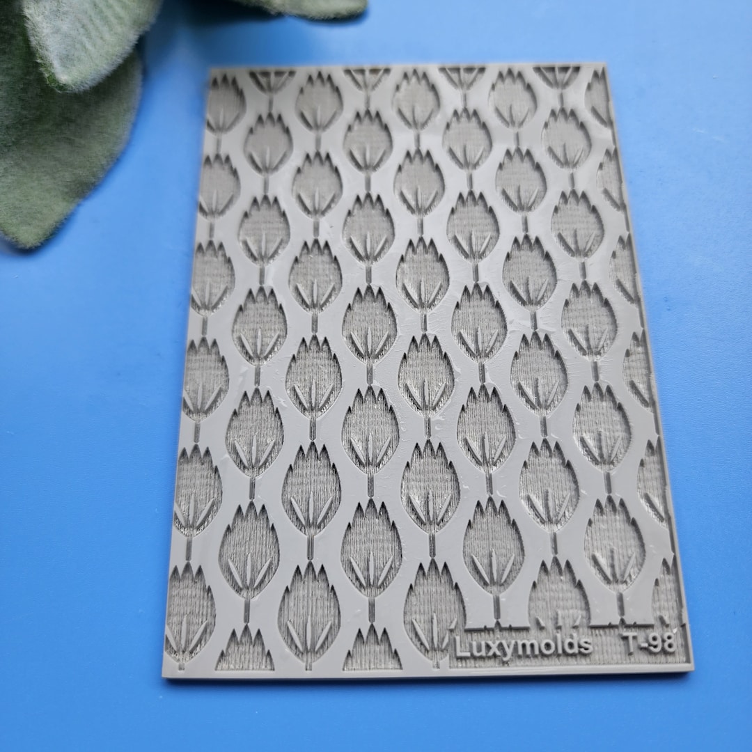 Polymer Clay Texture Tile Texture Mat Clay Stamp Polymer Clay Texture ...