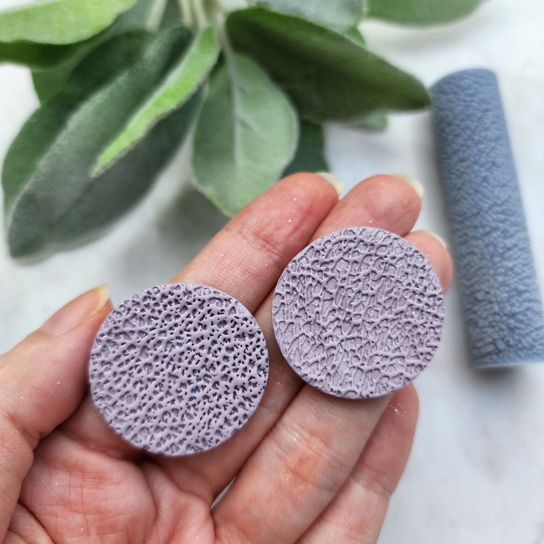 Polymer Clay Texture Roller "leaves Vein Texture" Clay Stamp 3D Printed ...