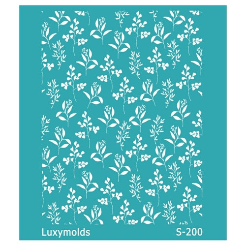Silk Screen Stencil for Polymer Clay luxymolds - Etsy