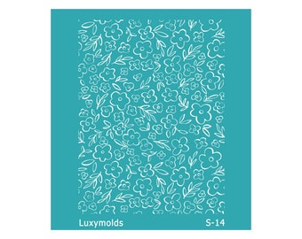 Silk Screen Stencil for Polymer Clay luxymolds | Etsy