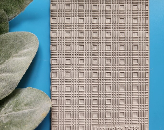 Polymer Clay Texture Tile Texture Mat Clay Stamp Polymer Clay Texture ...