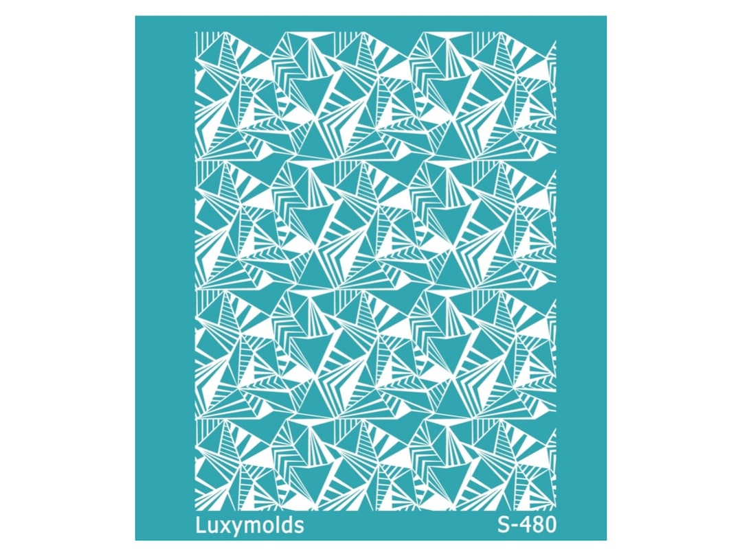 Silk Screen Stencil for Polymer Clay "luxymolds" S-480 - Etsy