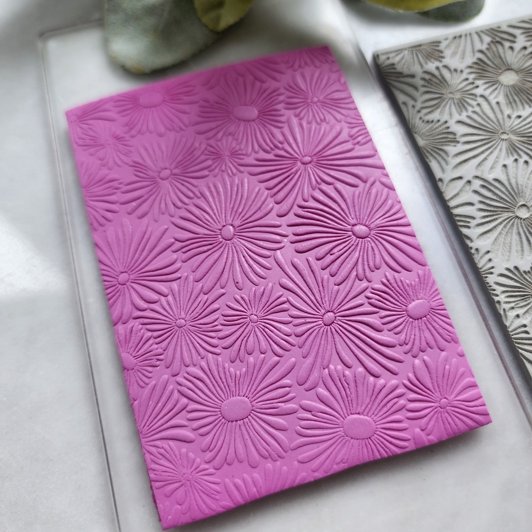 Polymer Clay Texture Tile Texture Mat Clay Stamp Polymer Clay Texture ...