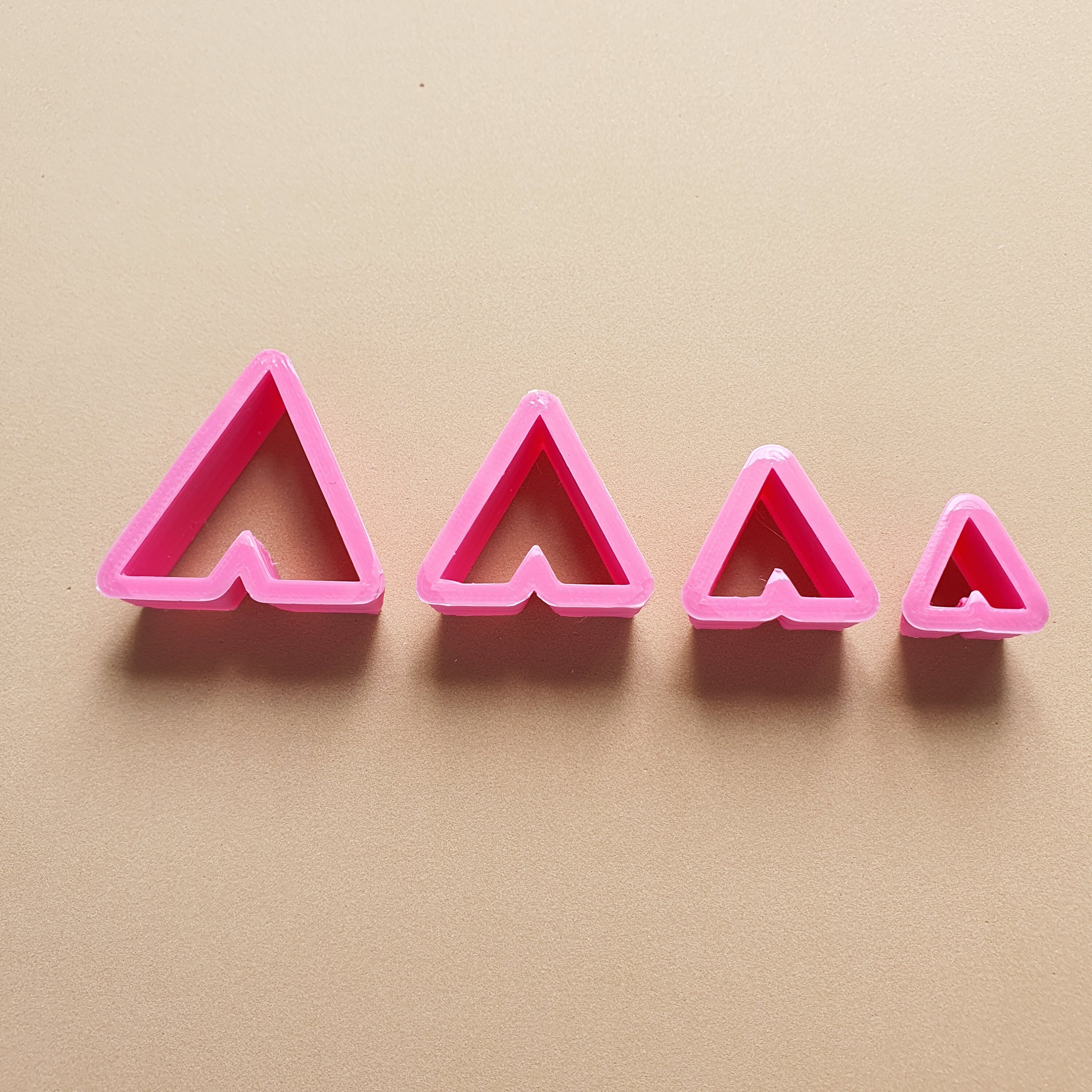 V Shapes Polymer Clay 3D Cutters Geometry Shapes Cutter - Etsy Canada