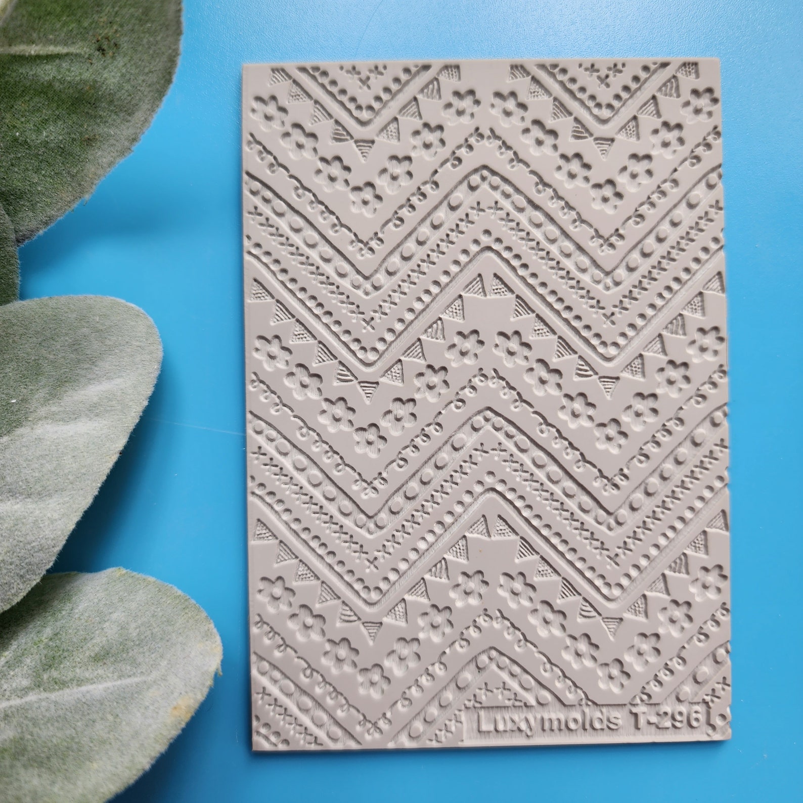 Polymer Clay Texture Tile Texture Mat Clay Stamp Polymer Clay Texture ...