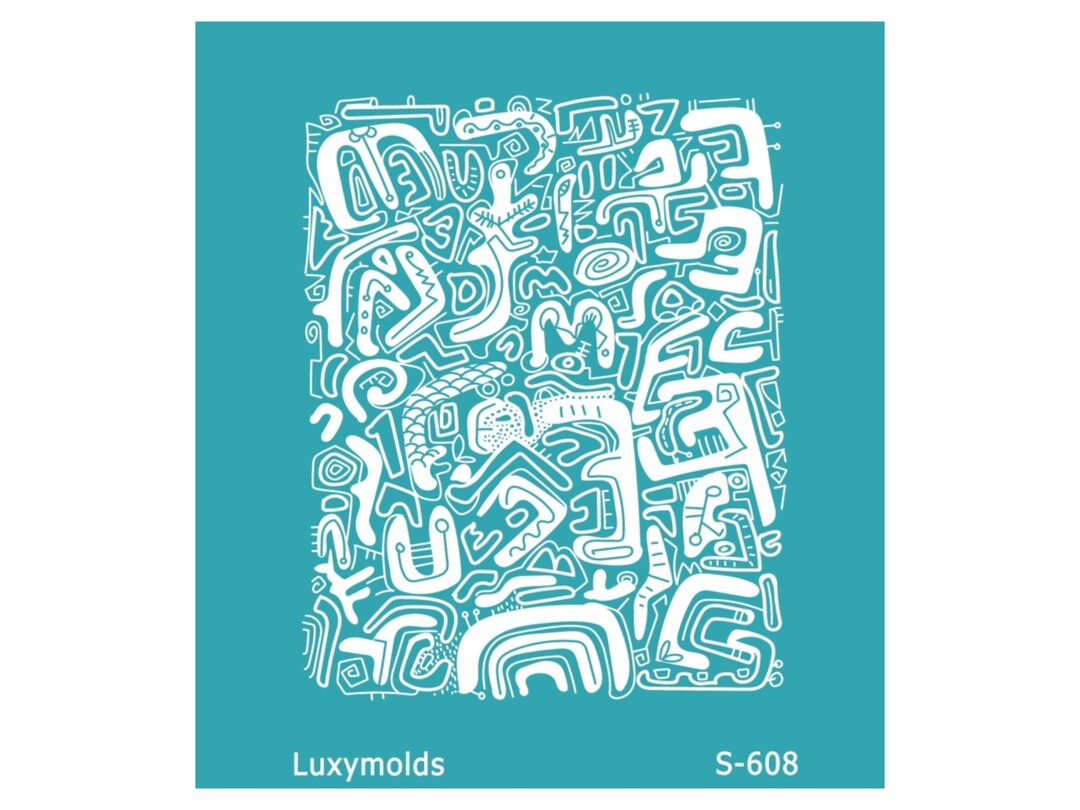 Silk Screen Stencil for Polymer Clay "luxymolds" S-608 - Etsy