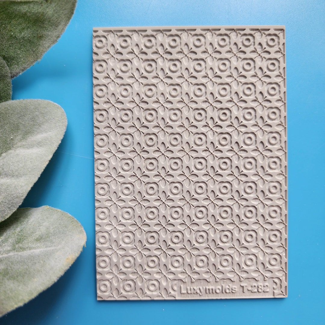 Polymer Clay Texture Tile, Circles Design (7x10cm) - Etsy