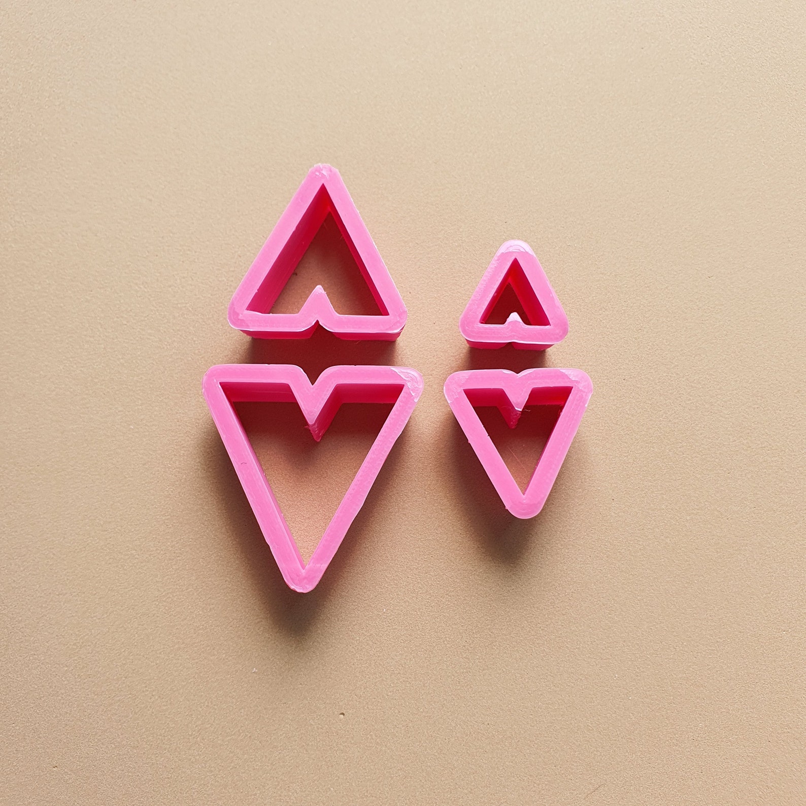 V Shapes Polymer Clay 3D Cutters Geometry Shapes Cutter - Etsy Canada