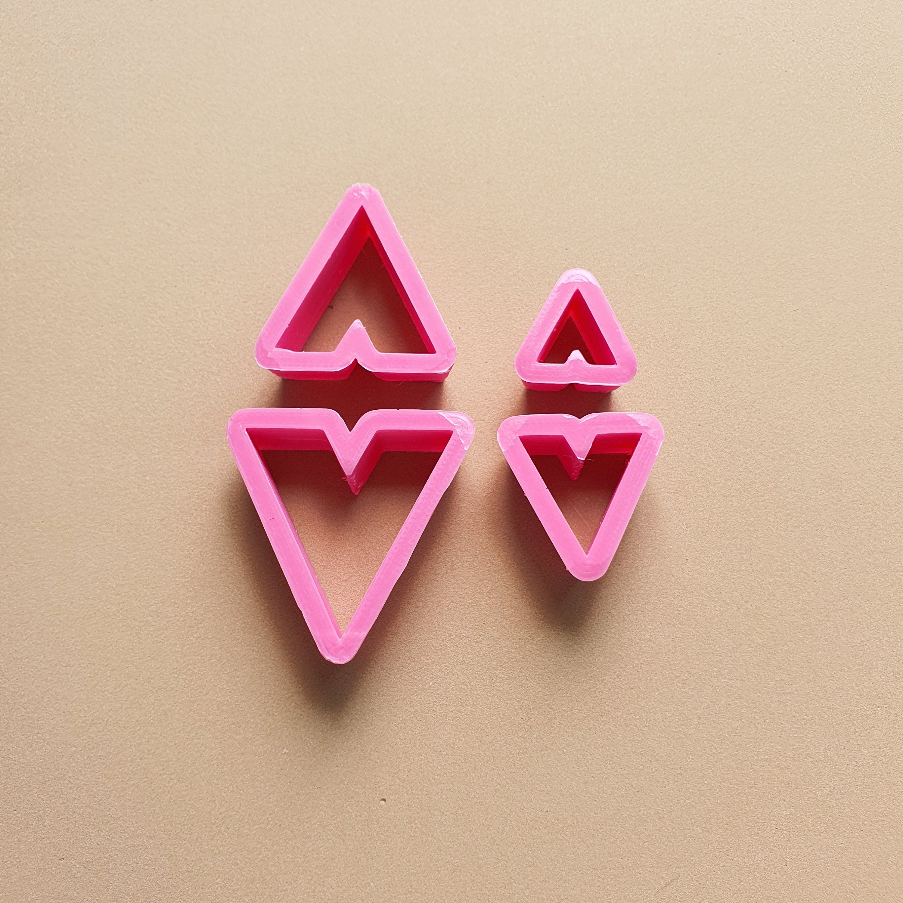 V Shapes Polymer Clay 3D Cutters Geometry Shapes Cutter - Etsy Canada